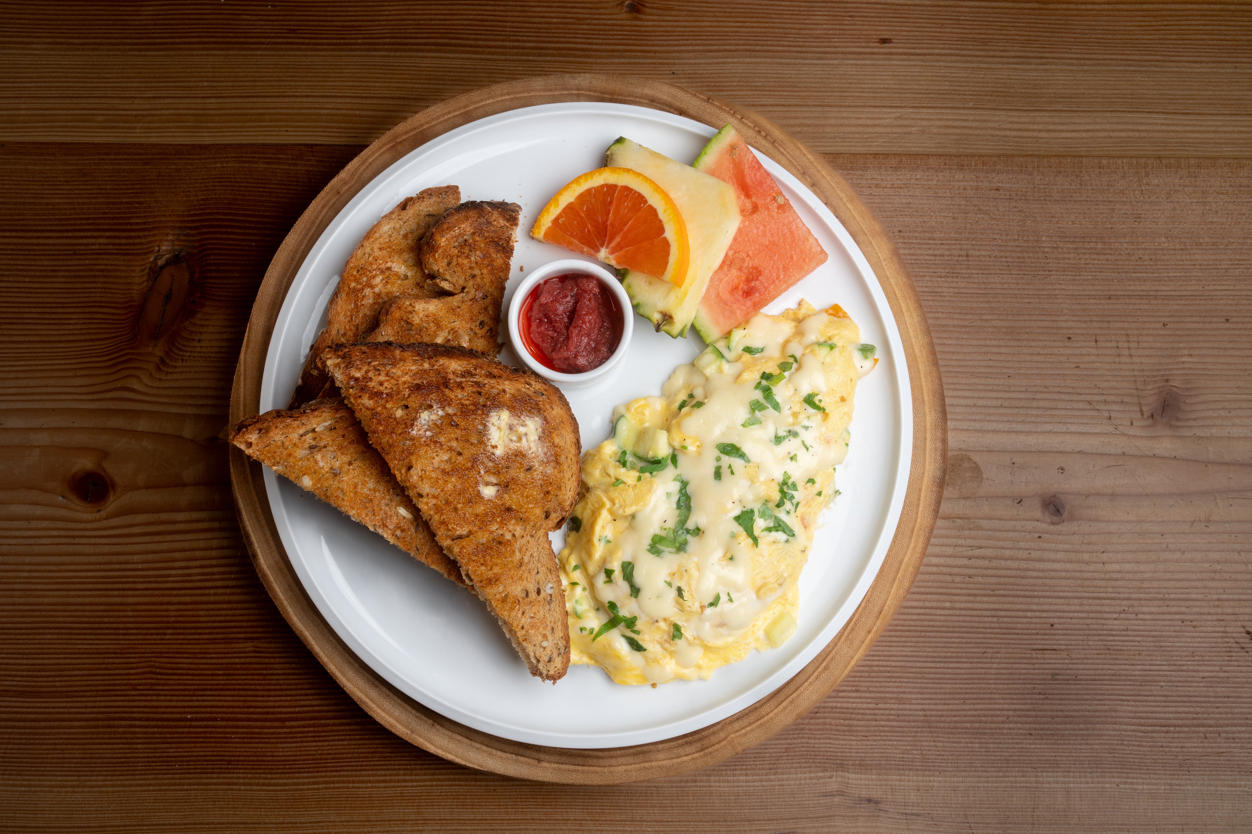 Cheesy Eggs – The Duncan Garage Cafe & Bakery