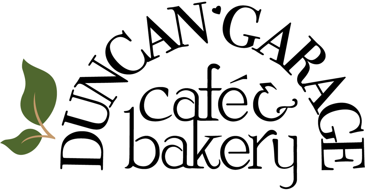 Menu – The Duncan Garage Cafe & Bakery